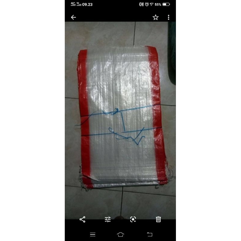 Jual karung 25kg transparan baru isi 1.000 lembar | Shopee Indonesia