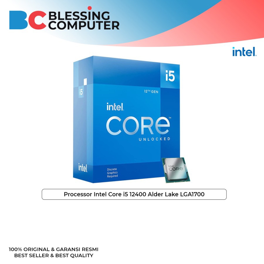 Jual Processor Intel Core i5 12400 Alder Lake LGA1700 | Shopee Indonesia