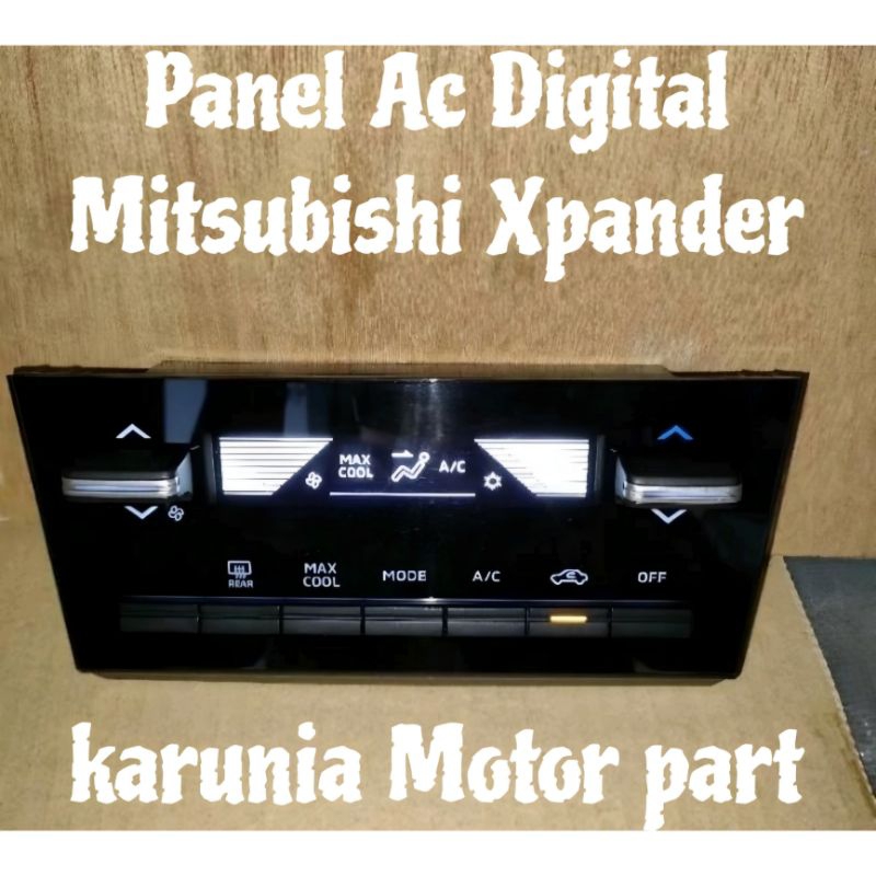 Jual Panel Ac Digital Climate Mitsubishi Xpander Ultimate Original ...