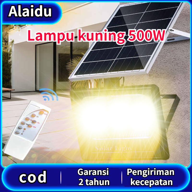 Jual lampu sorot surya 0 tagihan listrik lampu solar cell outdoor IP67 ...