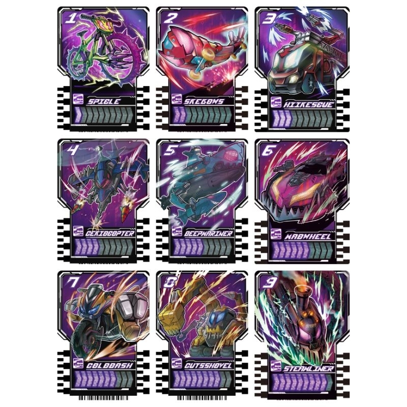 Jual Vehicle Kategori Common - Ride Chemy Trading Card - Kamen Rider ...