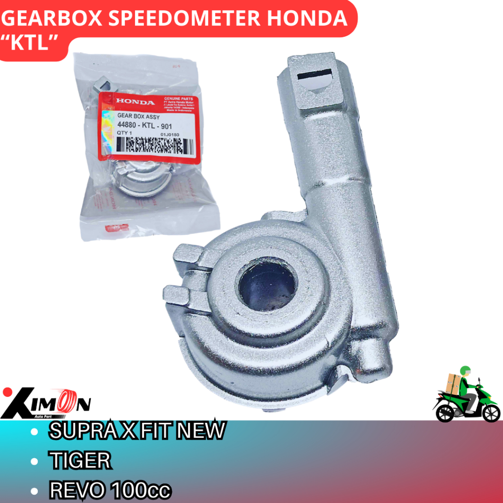 Jual Gearbox Gear Box Speedometer Kilometer Honda Supra X Fit New Tiger ...