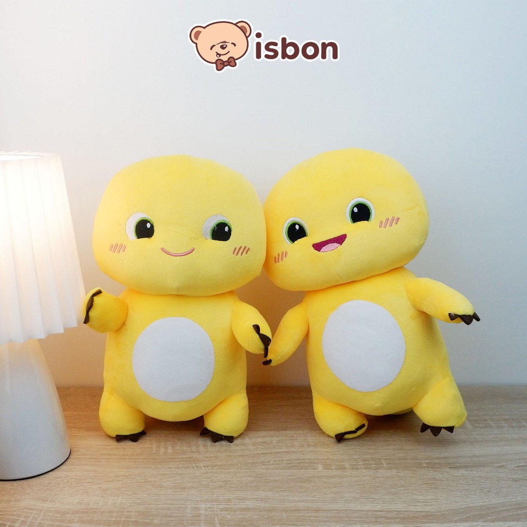 Jual ISTANA BONEKA Dino Kuning Squishy Yellow Dino 12inch Mini Lucu ...