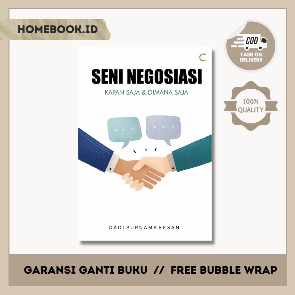 Jual BUKU PENGEMBANGAN DIRI : Seni Negosiasi Kapan Saja dan Dimana Saja ...
