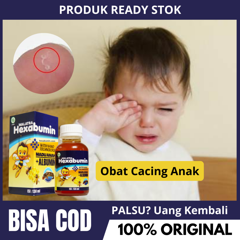 Jual Obat Cacing Anak, Obat Cacingan Anak, Cacing Kremi, Anus Anak ...