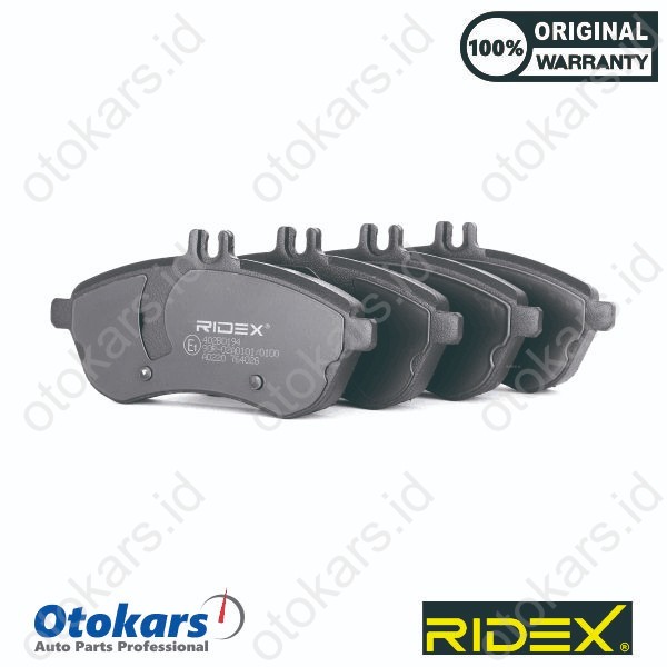 Jual Kampas Rem Brake Pad Depan MERCY W204 W212 (RIDEX 402B0194 ...