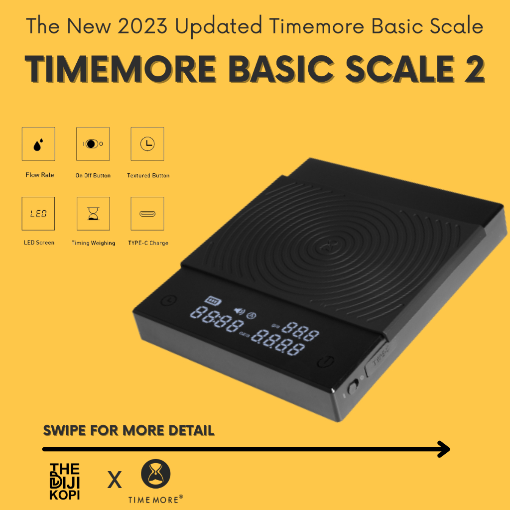 Jual Timbangan Kopi Timemore Black Mirror Scale Basic 2 | Shopee Indonesia