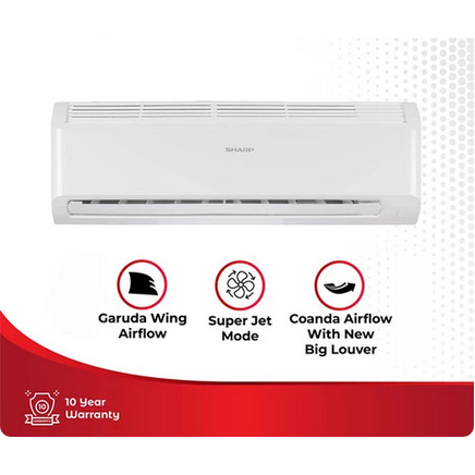 Jual SHARP AC AH-A 07BEY 3/4 PK R32 Air Conditioner | Shopee Indonesia