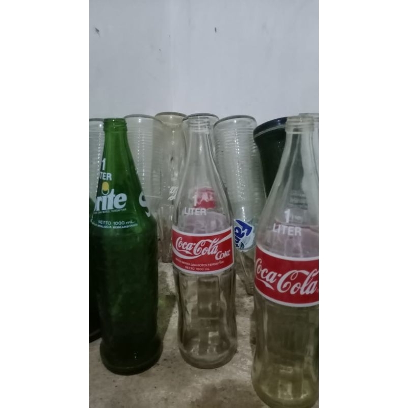 Jual BOTOL SPRITE FANTA COCA COLA BOTOL BENSIN 1 LITER | Shopee Indonesia