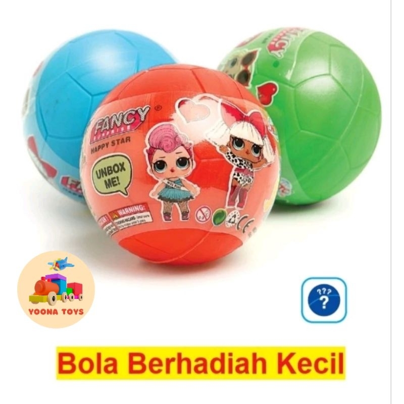 Jual YT Mainan Bola Kecil Berhadiah Fancy MC 042 | Shopee Indonesia