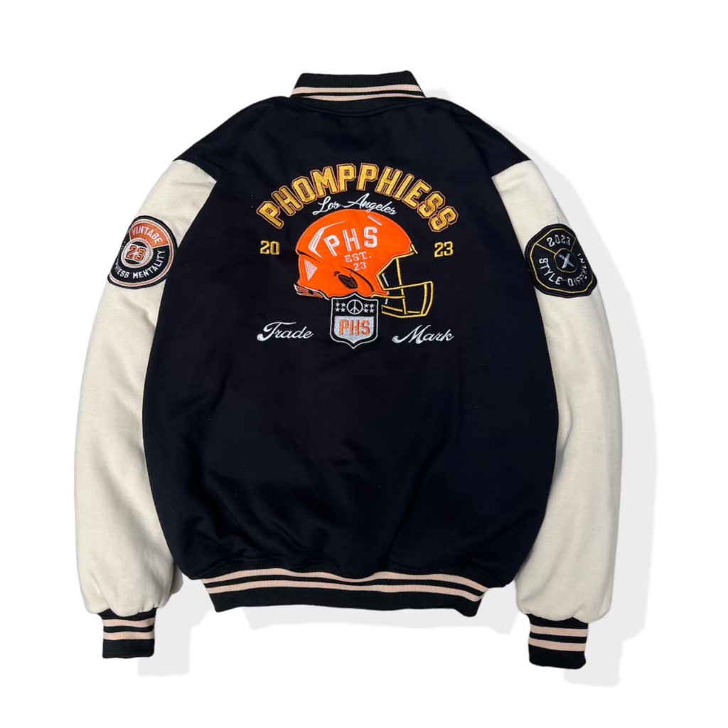Jual Jaket Varsity Premium Distro PHMPS Pria dan Wanita | Shopee Indonesia