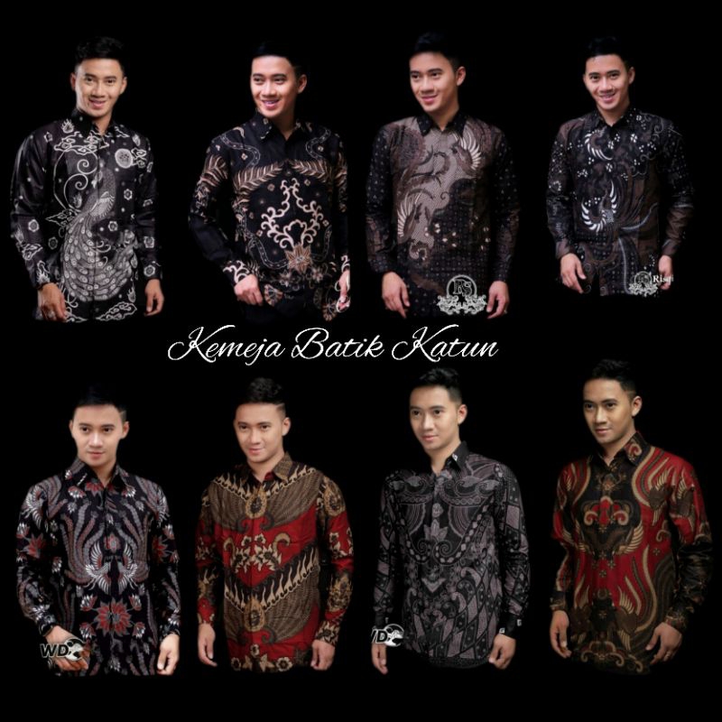 Jual Kemeja batik modern pria lengan panjang batik pekalongan terbaru ...