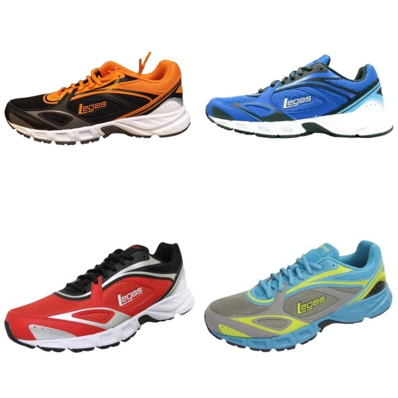 Jual Sepatu League Legas Evade La M Cowo Running Shoes Pria Original ...