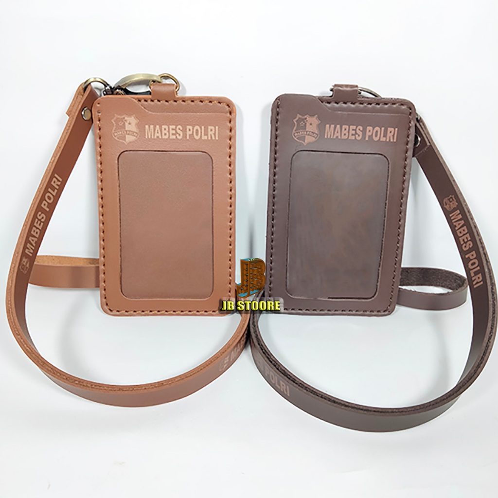 Jual Tempat Id Card MABES POLRI Kulit / Id Card Holder Mabes Polri ...
