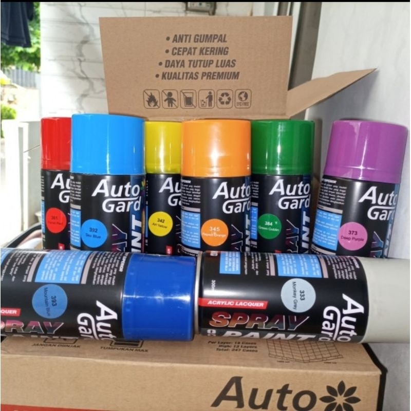 Jual Cat Semprot AutoGard 300ml Helm Akrilik Mobil Motor Sepeda ...