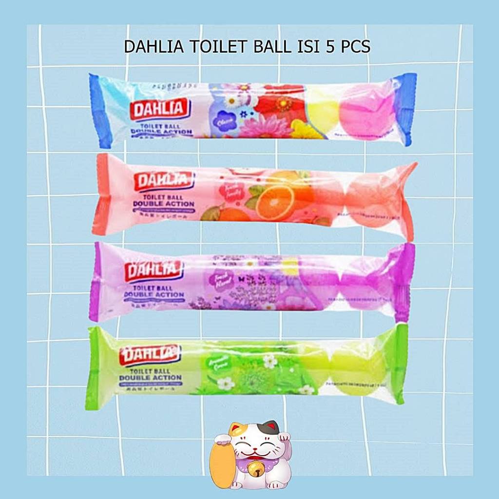 Jual Dahlia Kamper Toilet Ball Isi 5 Pcs / Kamper Toilet Bola | Shopee ...
