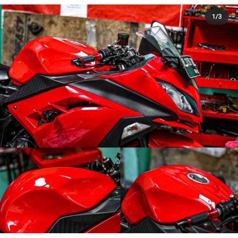 Jual COVER TENKI NINJA 250 KAWASAKI /KONDOM TENKI KAWASAKI NINJA 250 fi ...