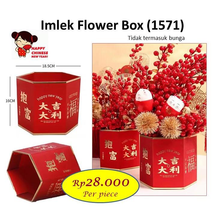 Jual Imlek Flower Box - vas bunga imlek - Vas Dekorasi Chinese 1571 ...