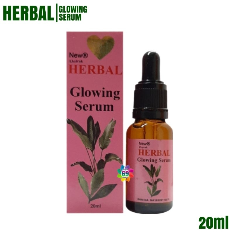 Jual New Ekstrak Herbal Glowing Serum BPOM 20ml (Satuan) | Shopee Indonesia