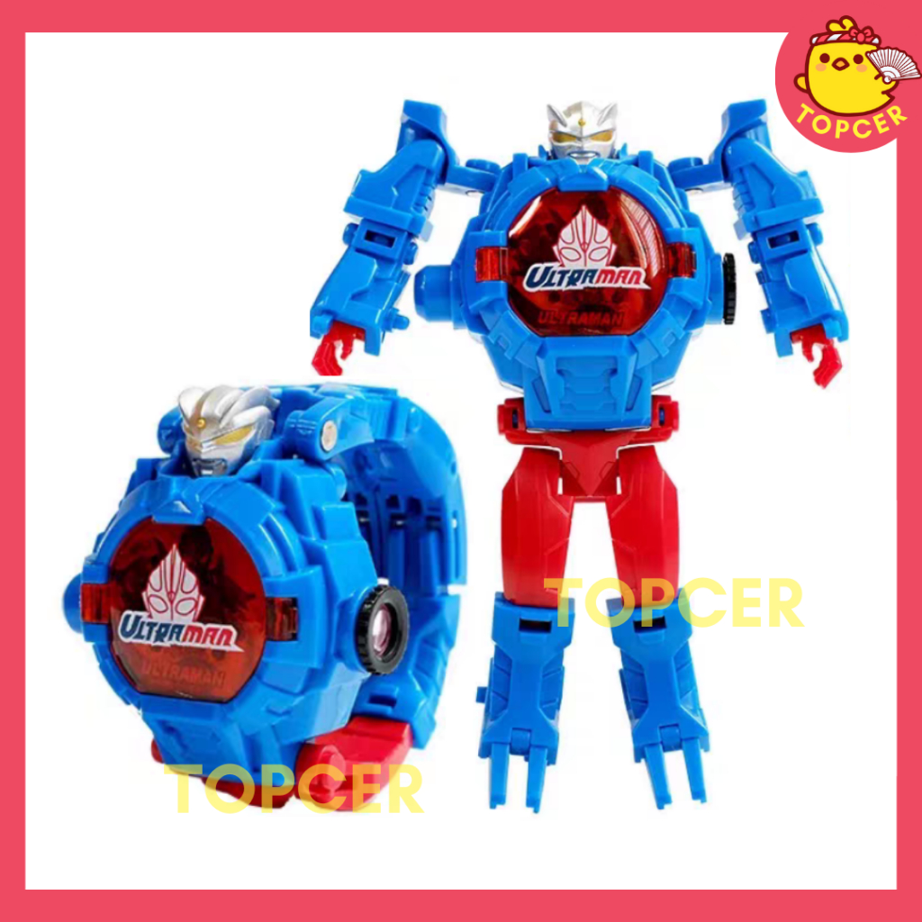 Jual JAM TANGAN ANAK ROBOT LED PROYEKTOR KARAKTER AVANGERS BISA JADI ...