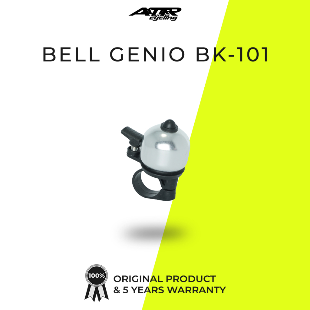 Jual BELL BK-101 SEPEDA GENIO SILVER (400) | Shopee Indonesia