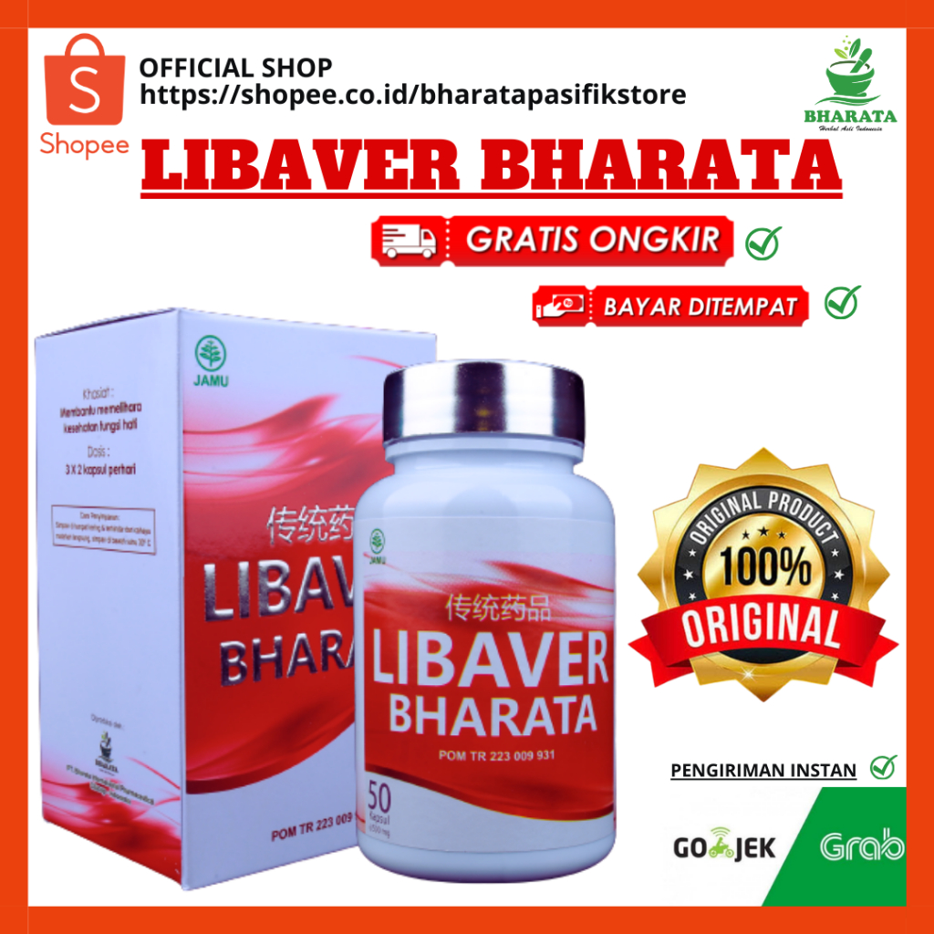 Jual Libaver Bharata Obat Liver & Hepatitis ABCDE Liver bengkak Sirosis ...