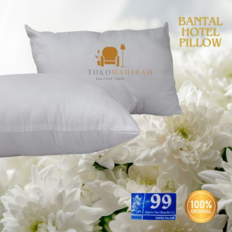 Jual BANTAL HOTEL DEWASA PUTIH POLOS SUPER PILLOW TERMURAH | Shopee ...