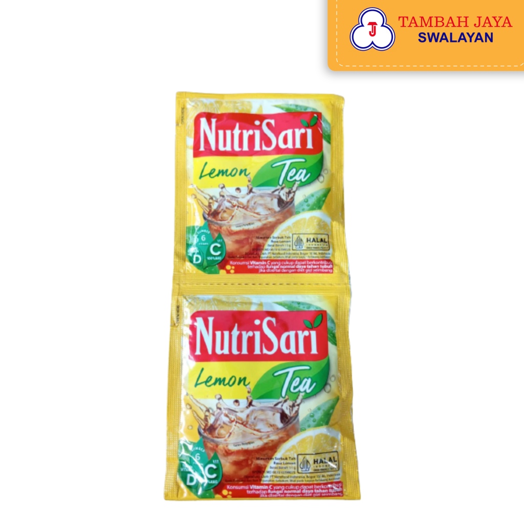 Jual Nutrisari Lemon Tea 1 Renceng isi 10 sachet | Shopee Indonesia