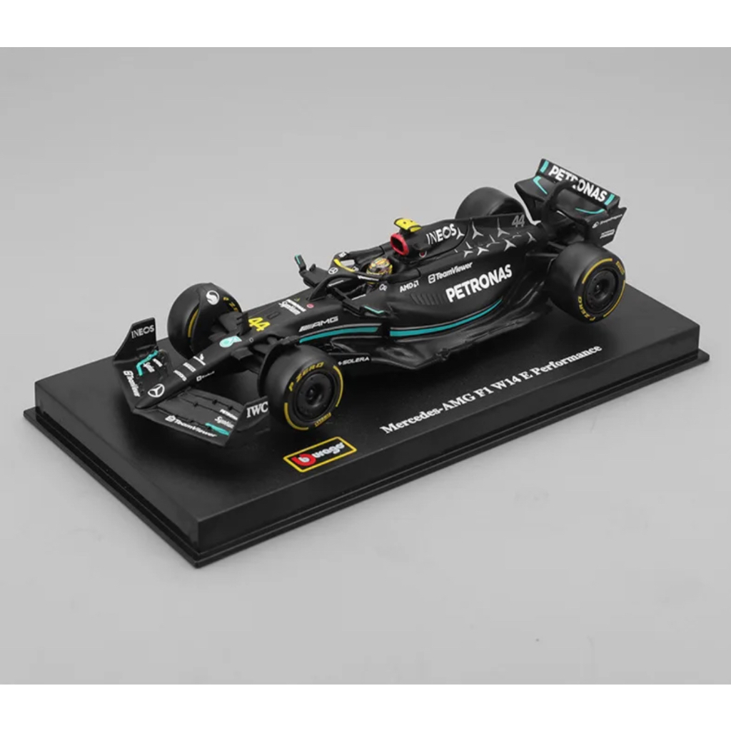 Jual Diecast Bburago F1 2023 Mercedes W14 E #44 Hamilton #63 Russell ...