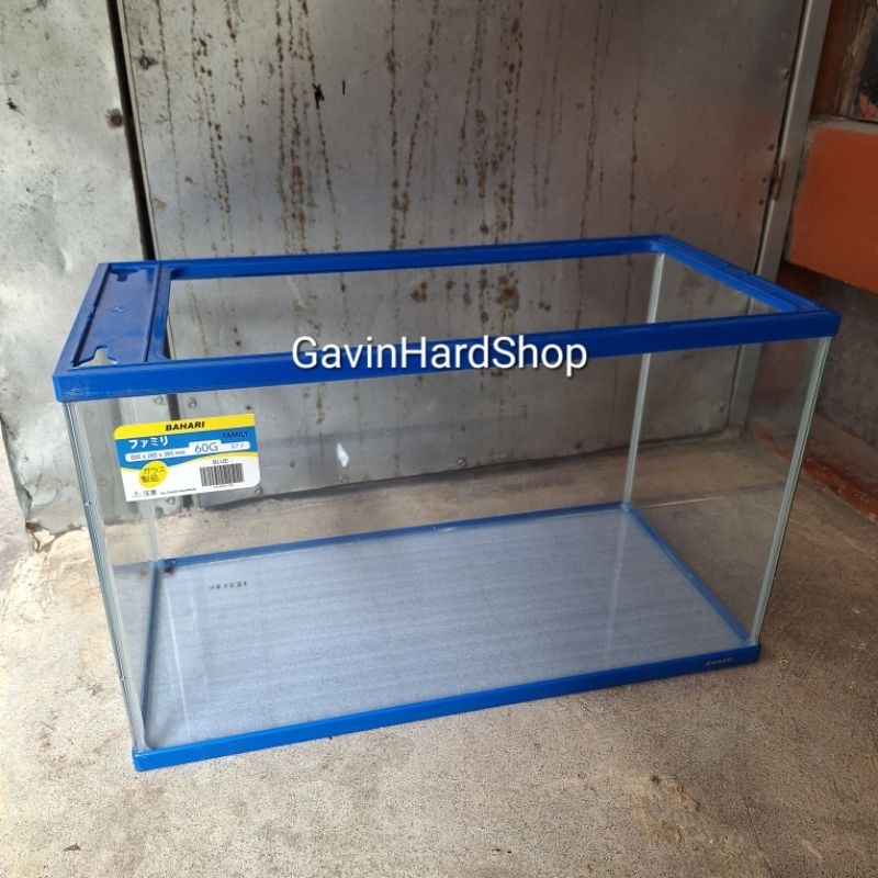 Jual Aquarium akuarium Bahari Blue Biru uk 60 cm (Khusus instan ...