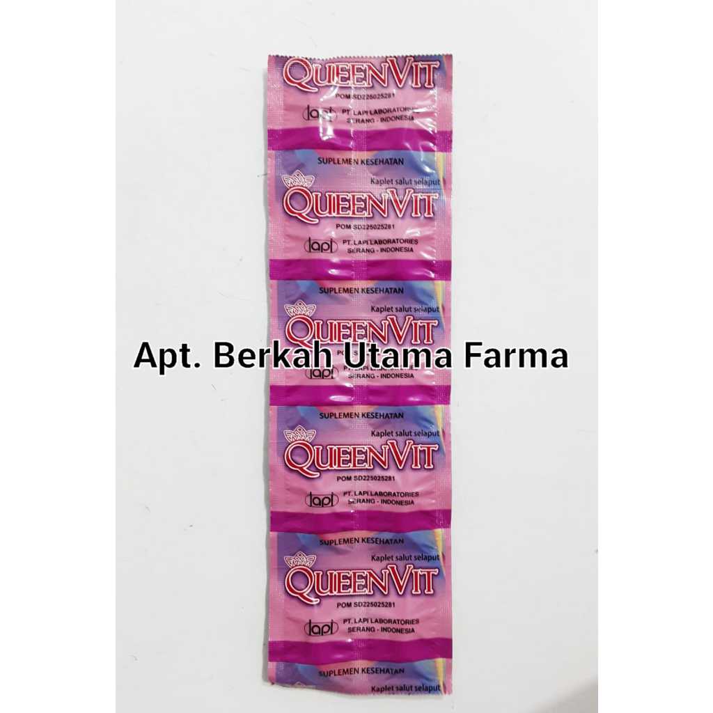 Jual Queen Vit Strip Isi 10 Tablet | Shopee Indonesia
