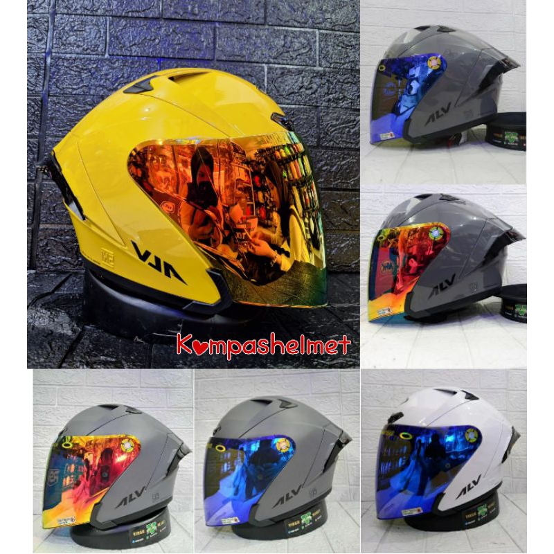 Jual HELM ALV ULTRON SOLID PAKET GANTENG | Shopee Indonesia