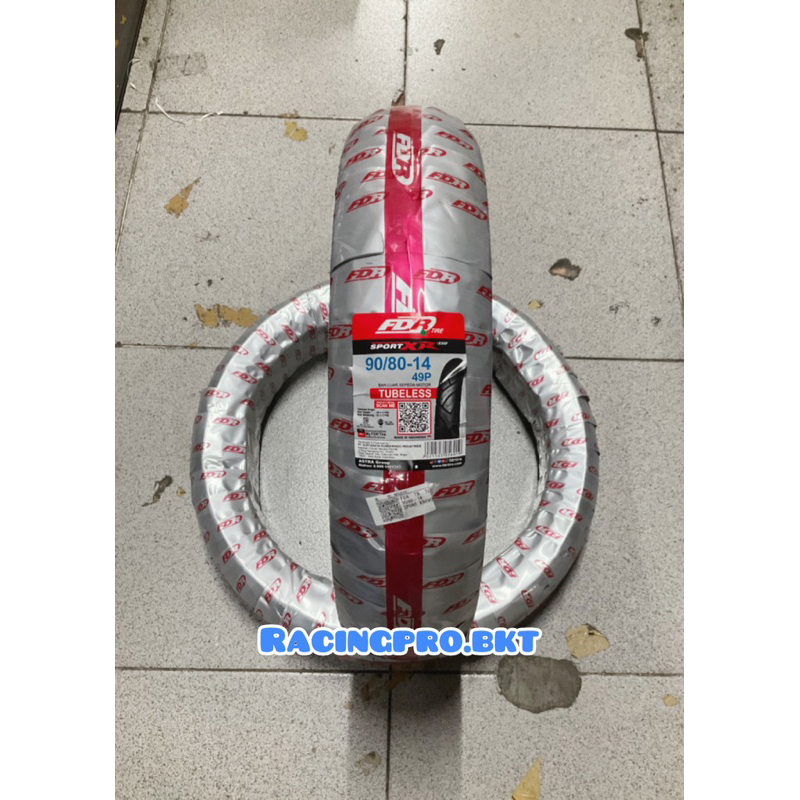Jual FDR Sport XR Evo 90/80 - 14 Tubeless (TL) | Shopee Indonesia