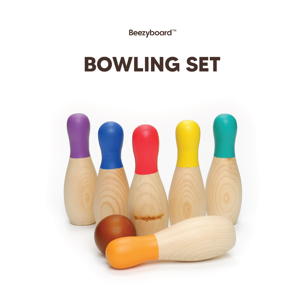 Jual Beezyboard - Bowling Set - mainan olahraga/mainan kayu | Shopee ...