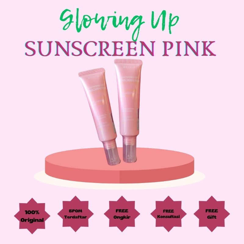 Jual Bg Skin - Sunsreen Brightening pink | Shopee Indonesia