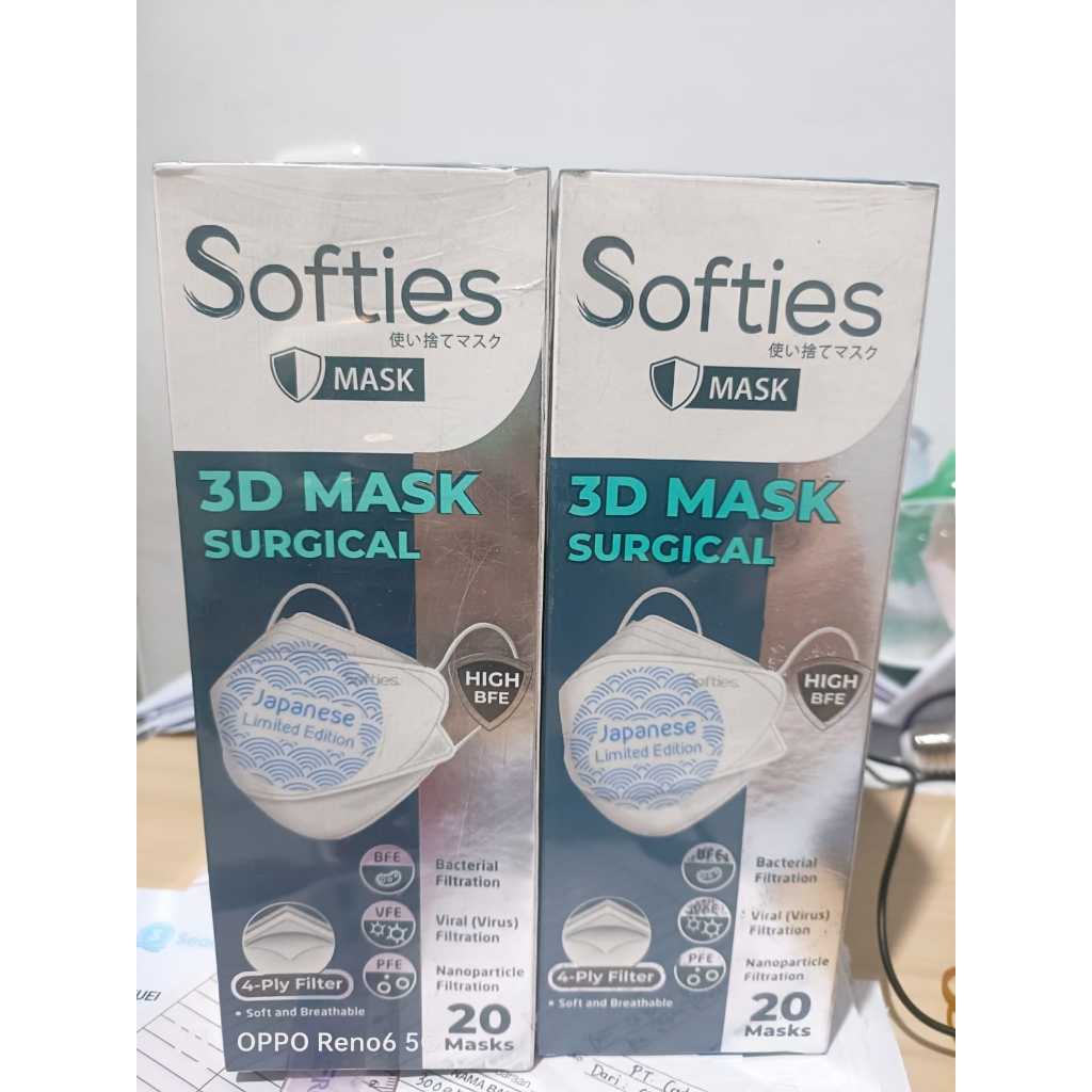 Jual MASKER SOFTIES 3D BOX JAPANESE/HITAM/PINK ISI 20 PCS | Shopee ...