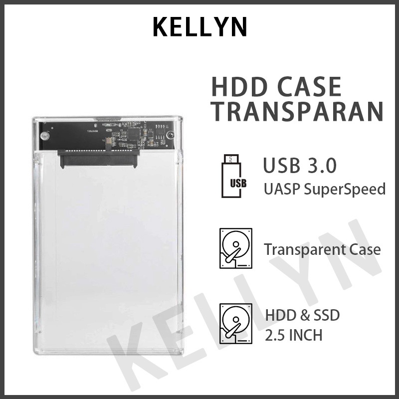 Jual Casing HDD Hardisk 2.5 Inch Sata External Case USB 2.0. Hardisk ...