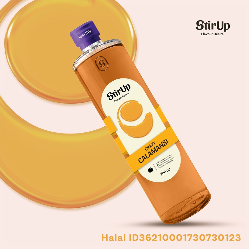 Jual StirUp Curious Calamansi - Gourmet Syrup Rasa Jeruk Limau - Glass ...