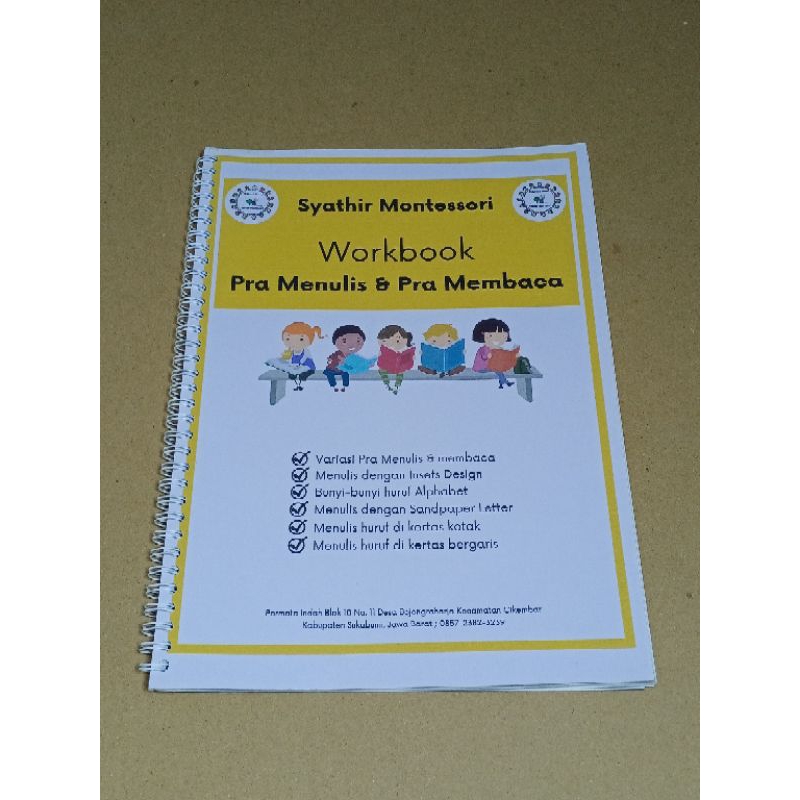Jual Workbook Montessori - Pra Menulis & Pra Membaca | Shopee Indonesia