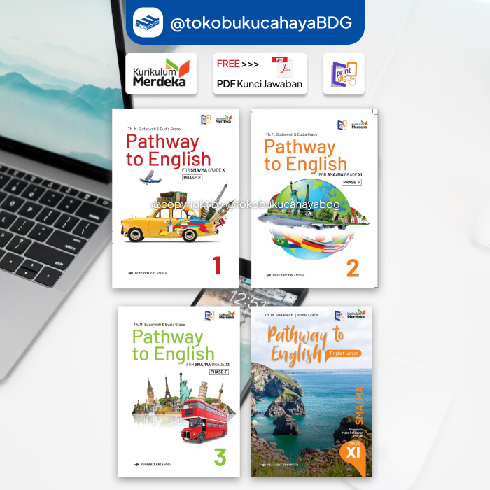 Jual Buku Pathway To English Kelas 10 11 12 / X XI XII & Tingkat Lanjut SMA Erlangga Kurikulum ...