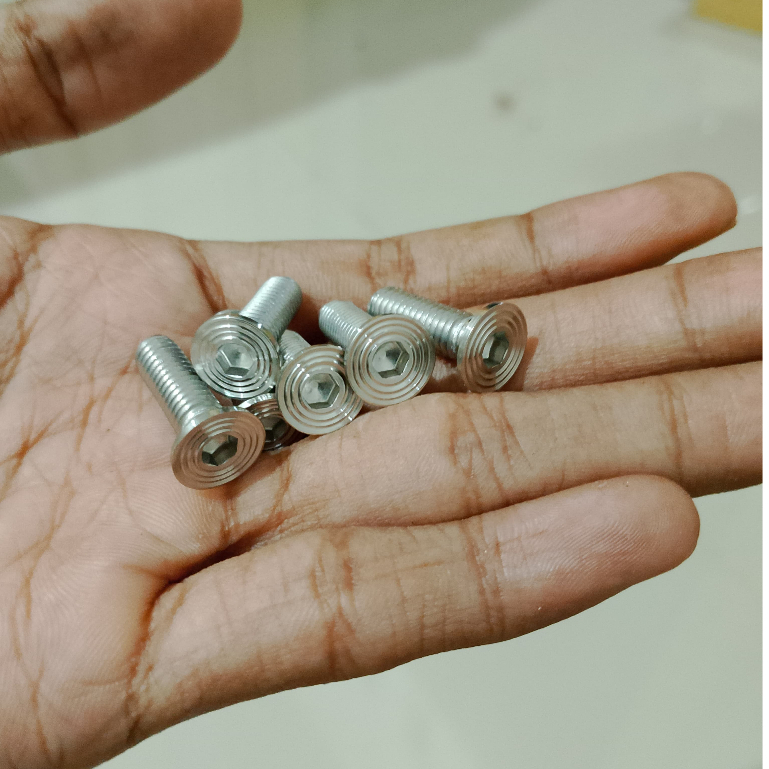 Jual BAUT M5 DRAT 8 MODEL SLIM BAHAN STAINLESS PANJANG 1,5cm SAMPAI 4cm ...