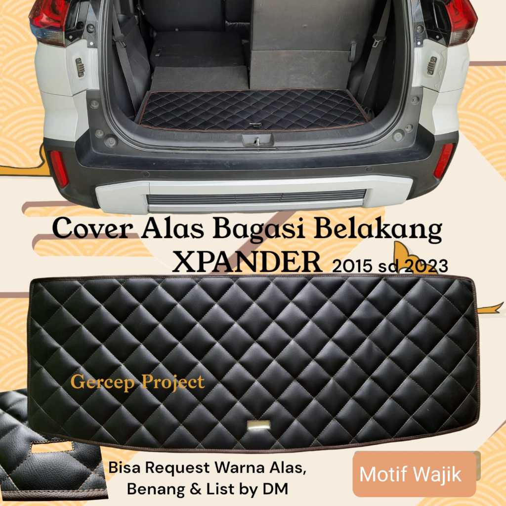Jual Karpet Alas Bagasi XPANDER Mitsubishi All New Mobil Motif Kulit ...