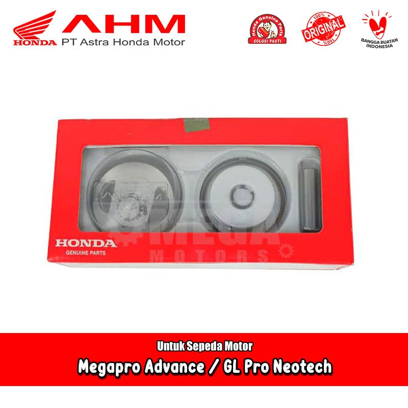 Jual Piston Ring Seher Kit Komplit KEH Honda GL Pro Neotech Megapro ...
