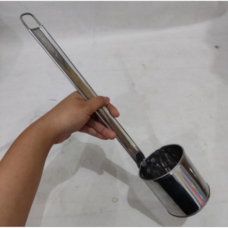 Jual Gayung Thai tea / bajigur / gayung es / gayung gula stainless ...