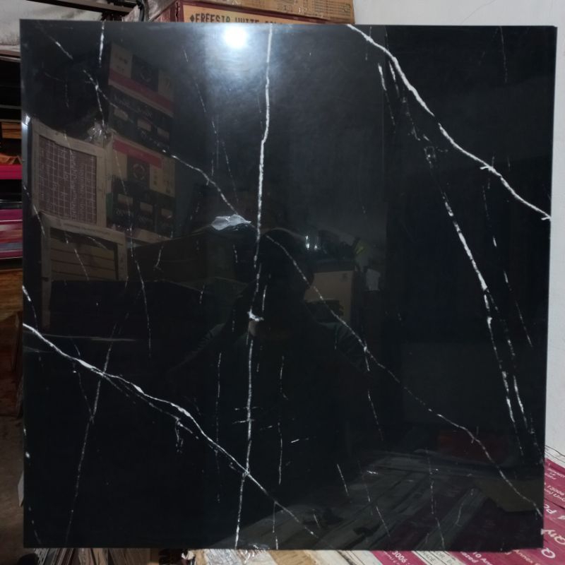 Jual GRANIT HITAM MOTIF MARBLE PRIME BACCARA BLACK 60X60 KW1 | Shopee ...