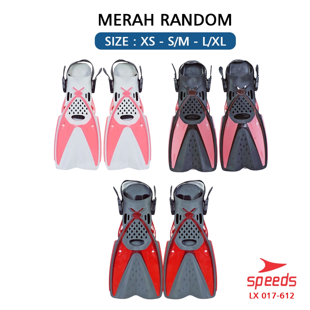 Jual SPEEDS Sepatu Kaki Katak/Fin Diving Renang Snorkeling Untuk Dewasa ...
