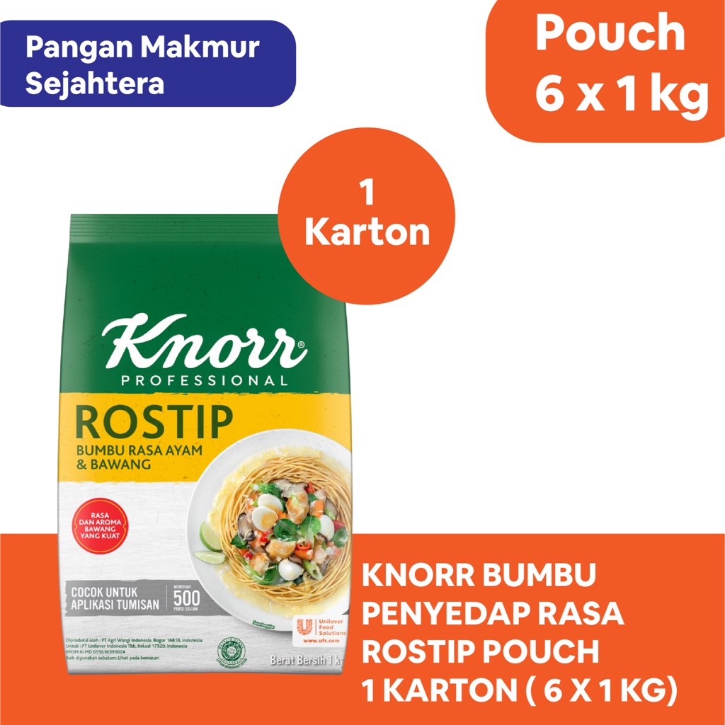 Jual KNORR - ROSTIP / BUMBU SERBAGUNA BAWANG PUTIH DAN AYAM GURIH 1KG ...