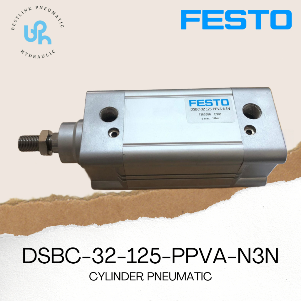 Jual DSBC-32-125-PPVA-N3 FESTO CYLINDER PNEUMATIC DSBC 32X125 PPVA N3N ...