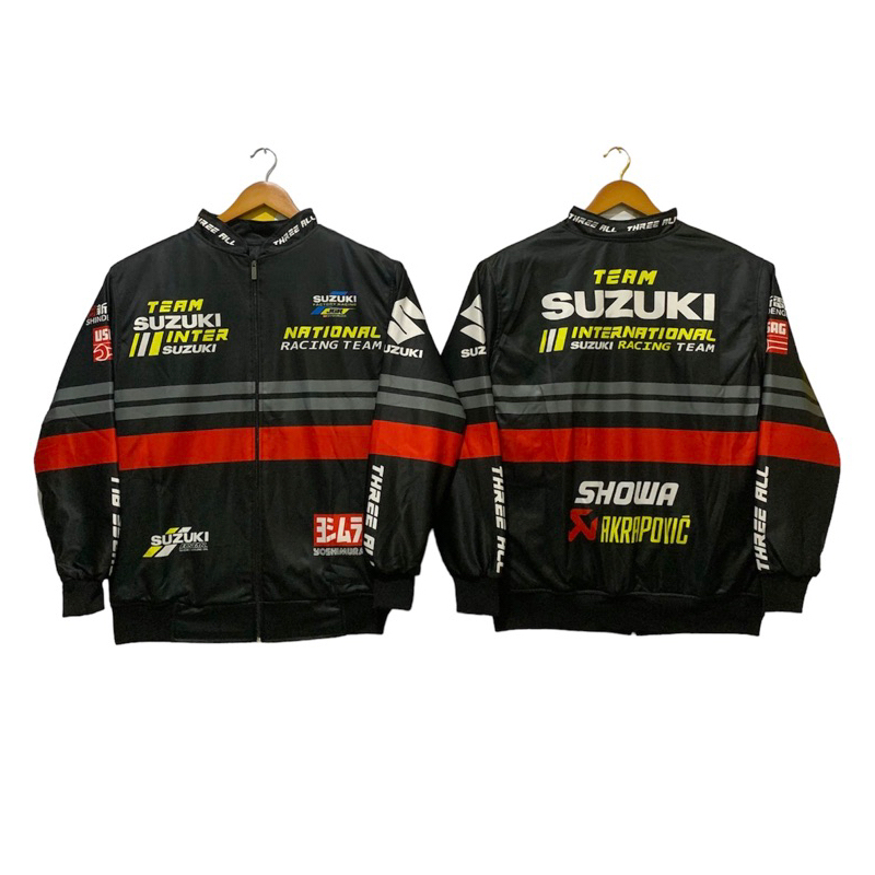 Jual JAKET RACING TEAM SUZUKI JAKET NASCAR VINTAGE JAKET MOTOR JAKET TOURING JAKET SUNMORI JAKET ...