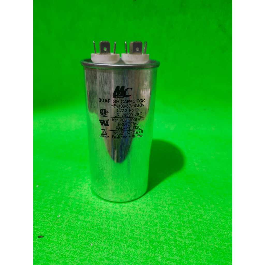 Jual Kapasitor merk MC ukuran 30 mikro | Shopee Indonesia